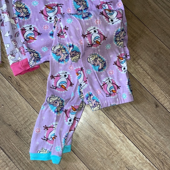 Disney | Pajamas | Disney Members Mark Purple Unicorn Elsa Frozen ...